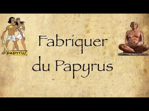 Fabriquer du Papyrus - Tutoriel - VideoTutoriels