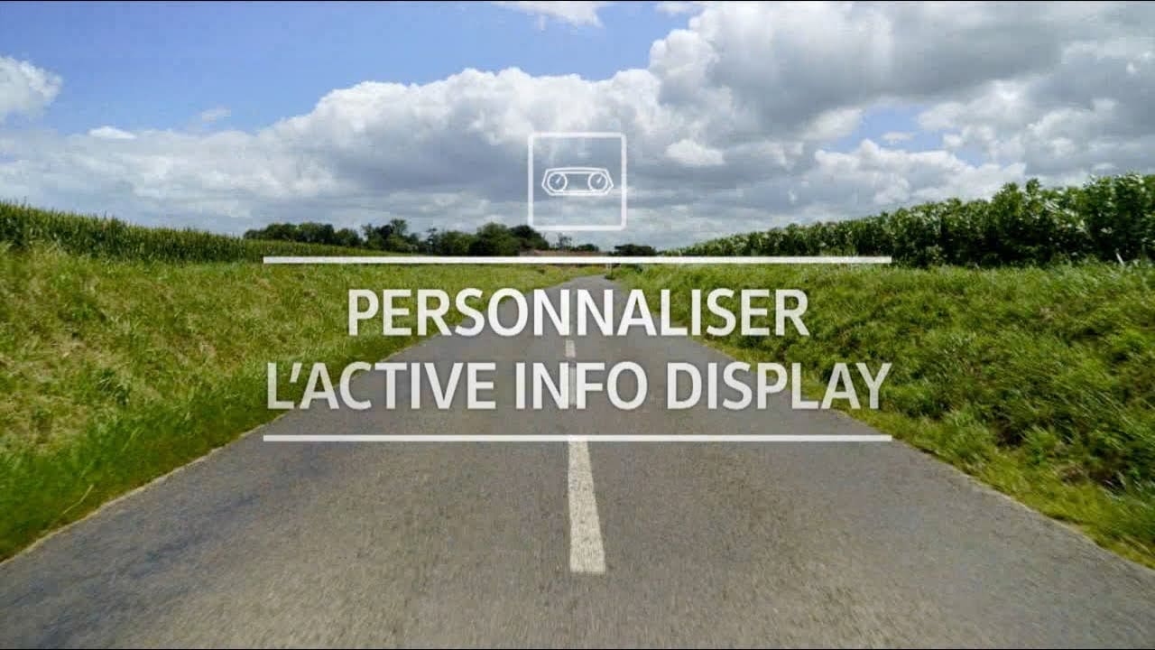 Comment personnaliser l'Active Info Display | Tutoriel | Volkswagen ...