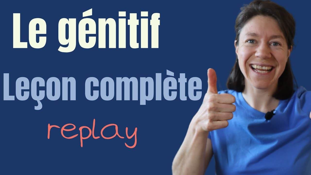 Le Génitif en anglais : leçon complète, comprendre quand mettre ing ...