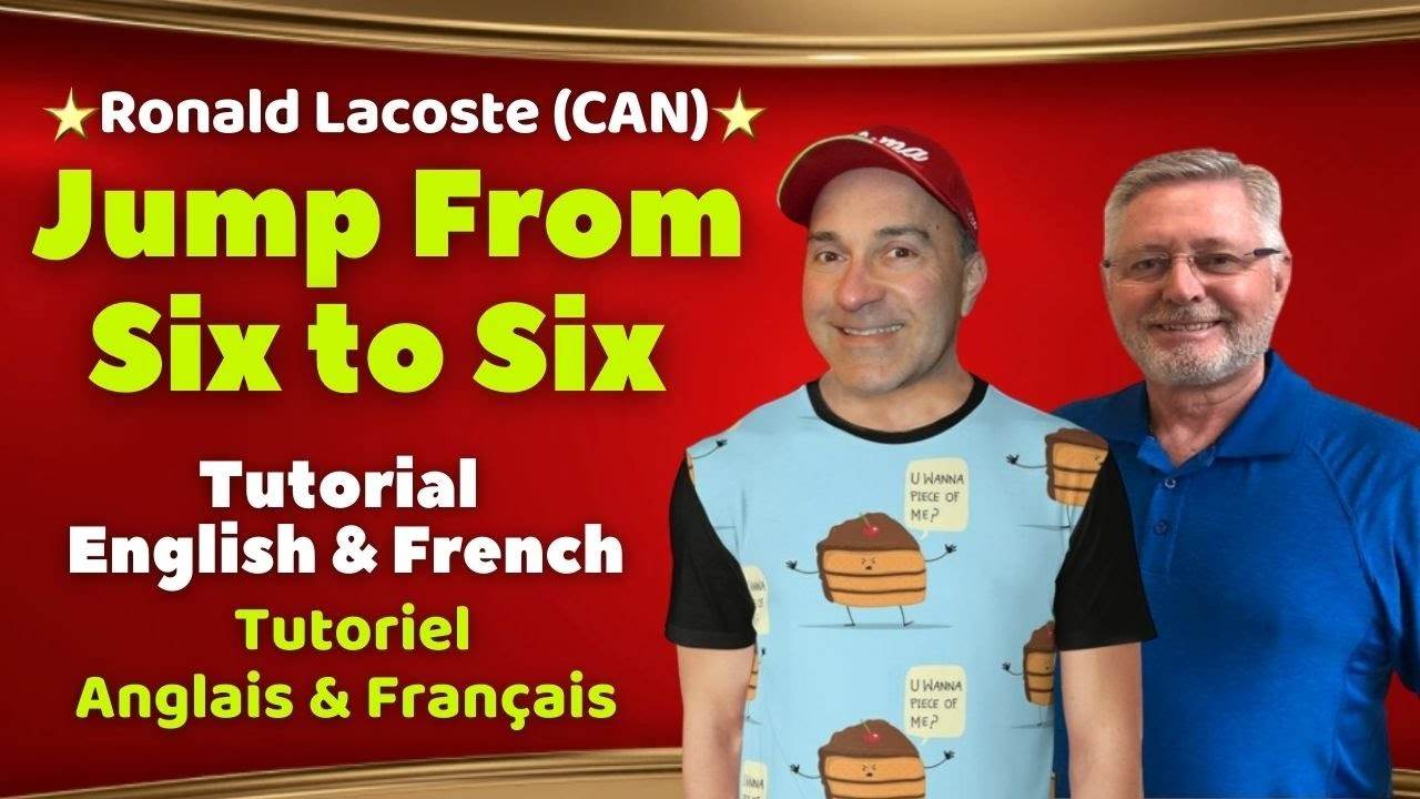 Jump From Six to Six Line Dance (Tutorial English & French / Tutoriel ...