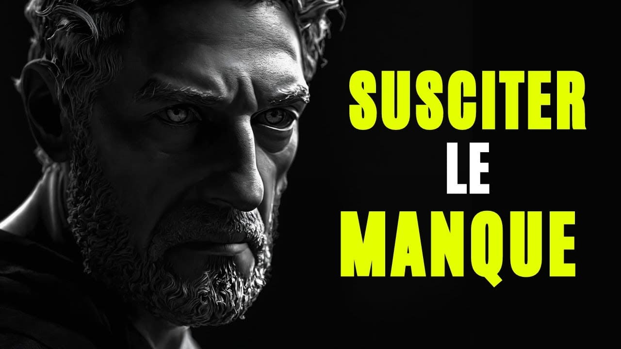 Apprenez à Susciter Le Manque | Leçon de Stoïcisme - VideoTutoriels